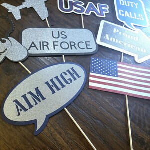 Airforce Graduation Prop Set, Military School Party, Military ...
