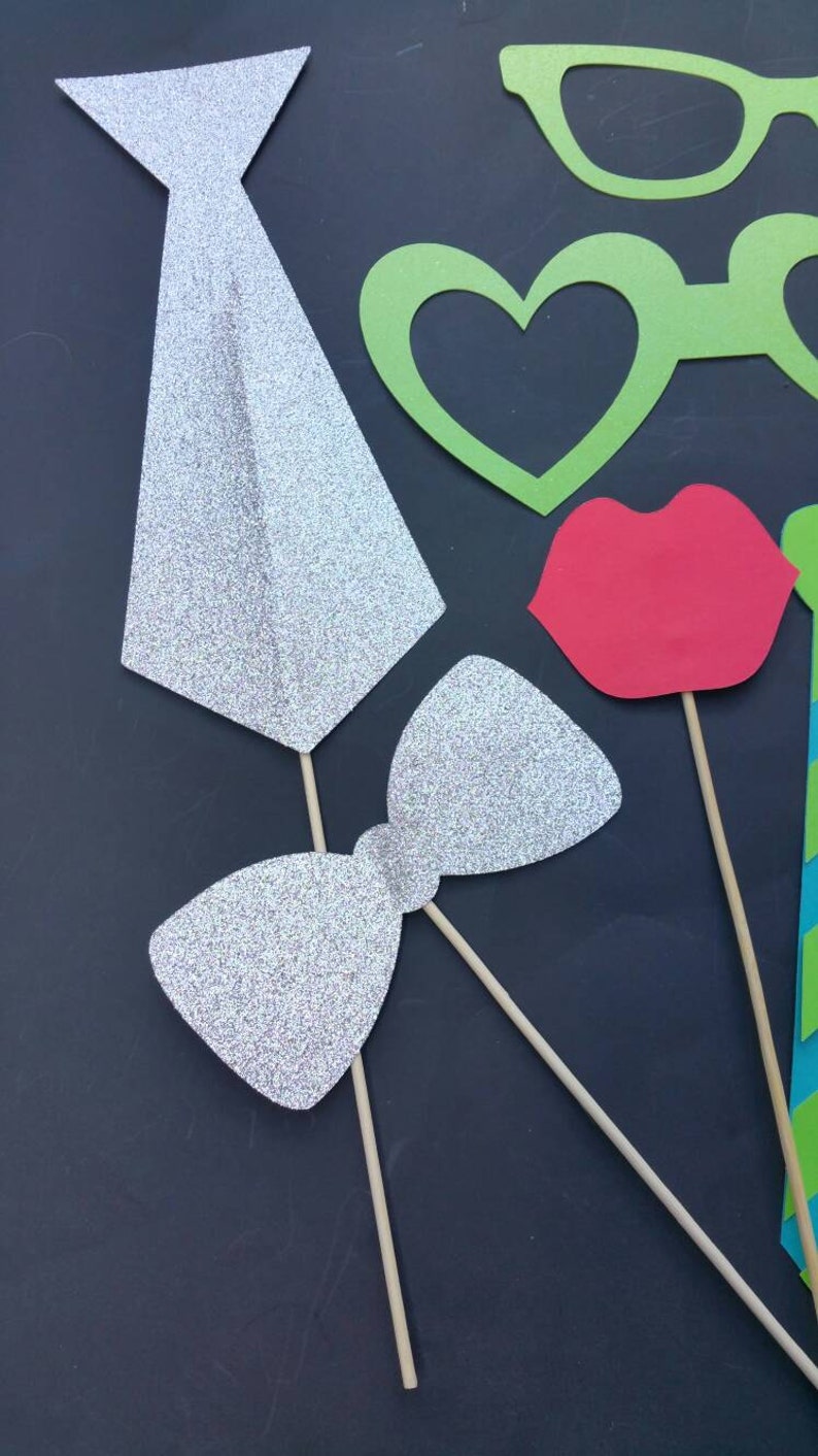 Birthday Photo Booth Props Wedding Photo Booth Props Bow Tie - Etsy