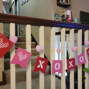 XOXO Banner, Valentine’s Party Decorations, Galentine’s Day, Valentines ...