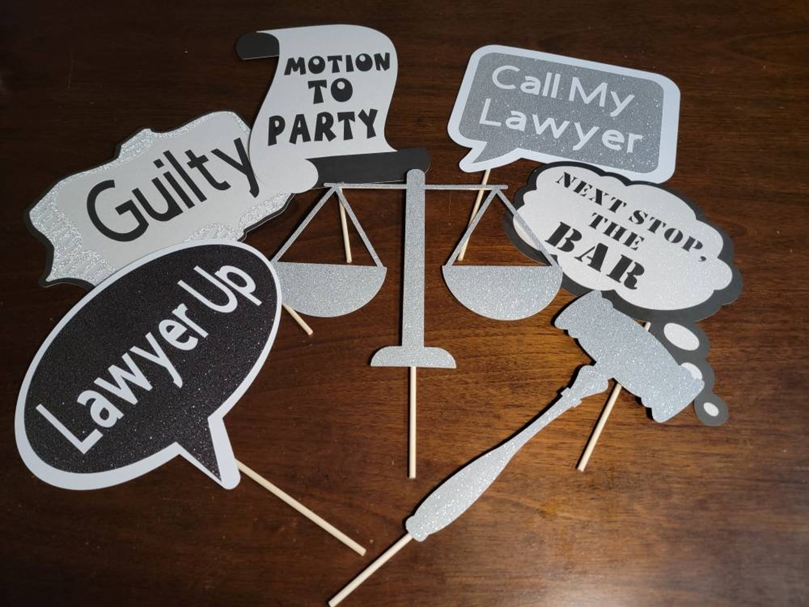 Law School Graduation Prop Set, Law Party, Law School Party, Lawyer ...