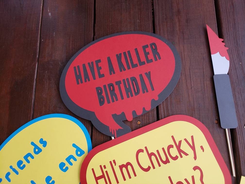 Chucky Party Decorations Halloween Party Decorations Horror - Etsy
