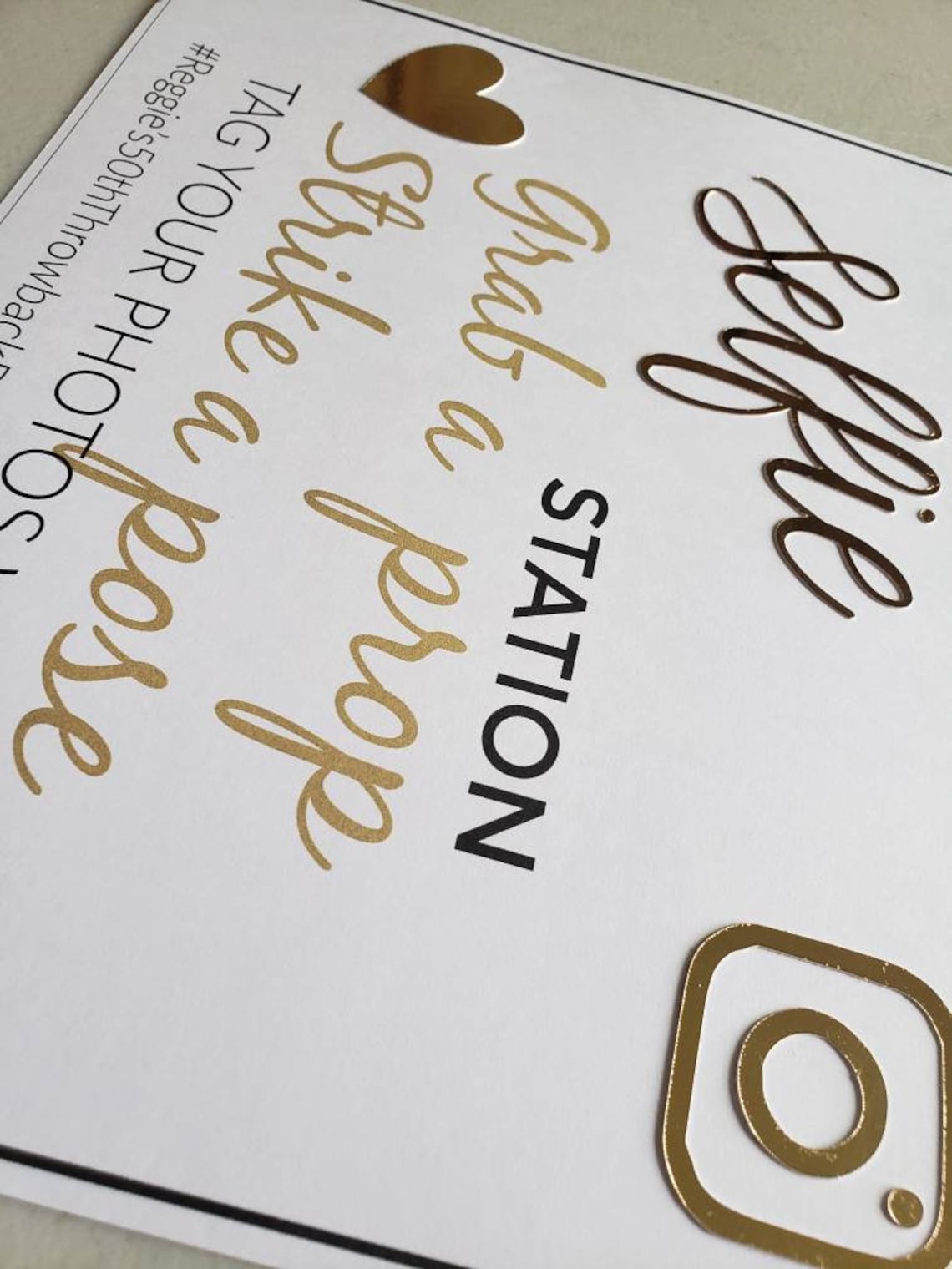 Custom Hastag Sign Hashtag Sign for Wedding Hashtag Sign for - Etsy