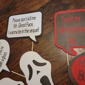 Scream Party Decorations, Halloween Photo Props, Kids Halloween Party ...