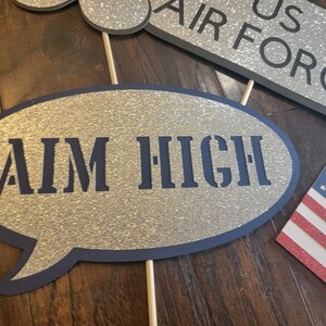 Airforce Graduation Prop Set, Military School Party, Military ...