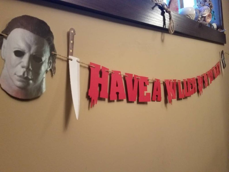 Friday the 13th Banner Halloween Party Decorations Have a - Etsy