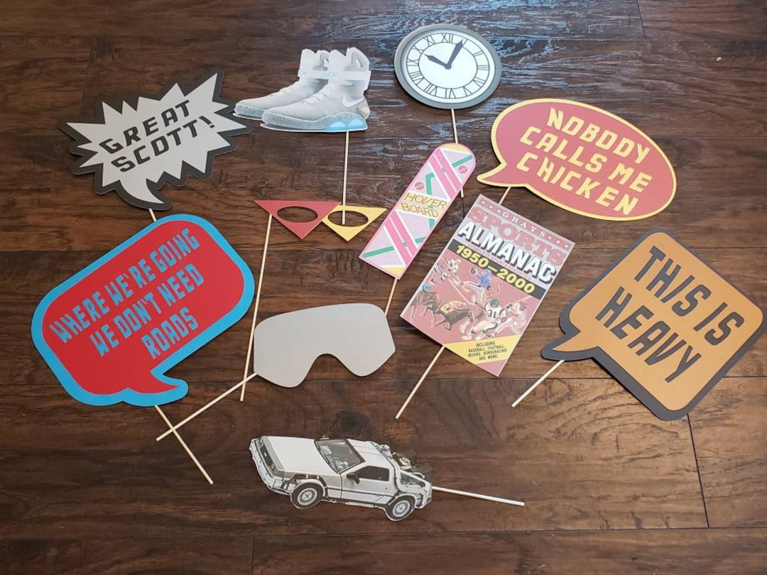 Back to the Future Party Decorations, Birthday Party Ideas, Adult Party ...