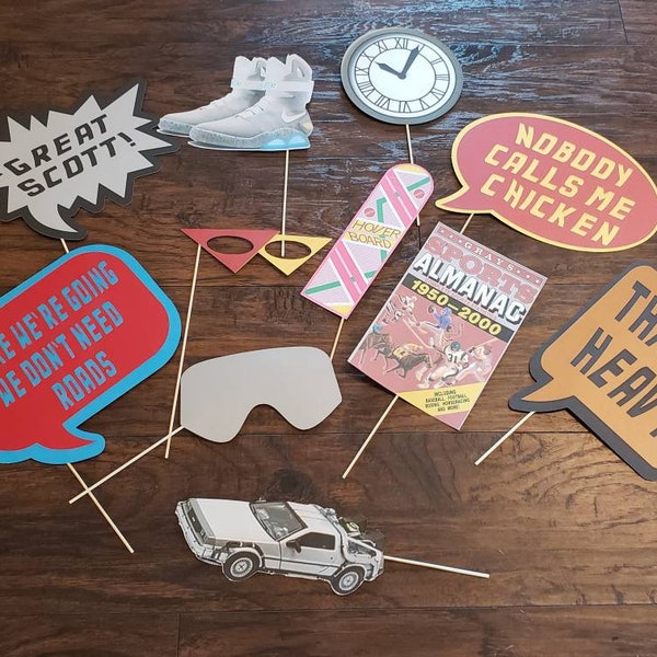 Back to the Future Props - Etsy