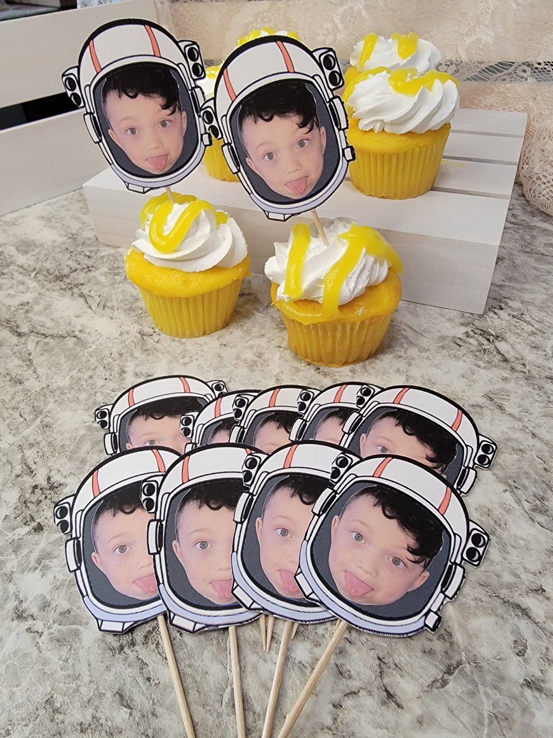 Astronaut Cake Topper, Space First Birthday, Out of This World Birthday ...