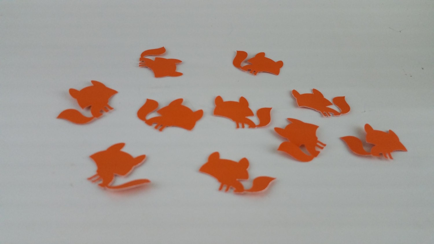 Fox confetti baby fox decorations fox baby shower | Etsy