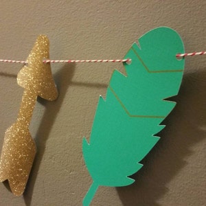 Boho Party Decorations, Boho Decor, Boho Banner, Arrows and Feathers ...