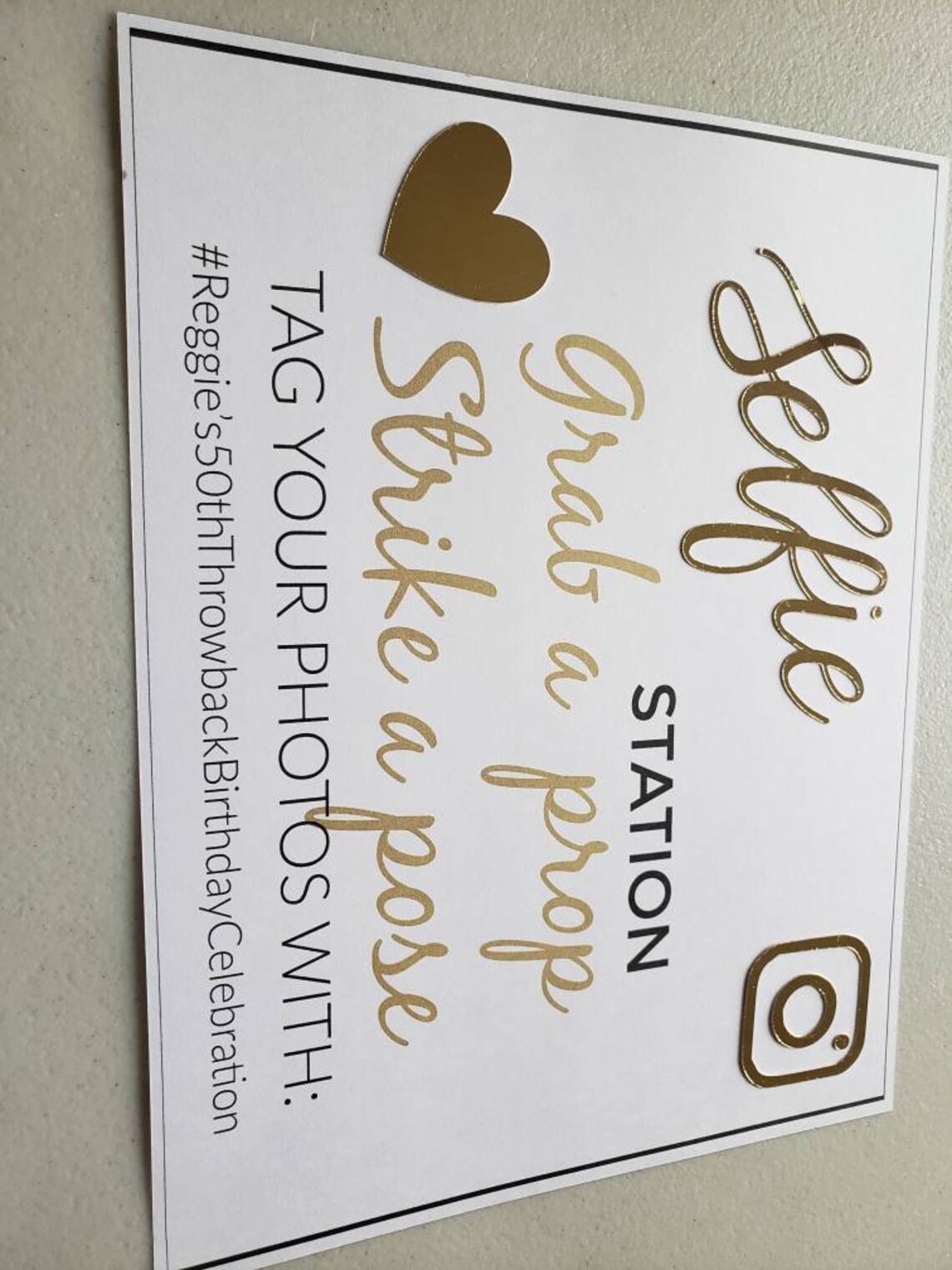 Custom Hastag Sign Hashtag Sign for Wedding Hashtag Sign for - Etsy