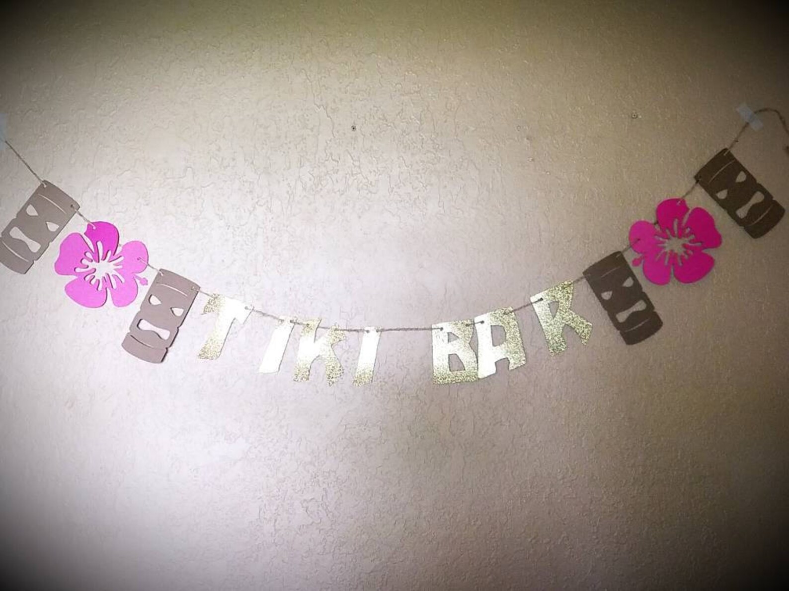 Tiki Bar Banner, Tiki Banner, Tiki Party, Luau Birthday, Hawaiian Luau ...