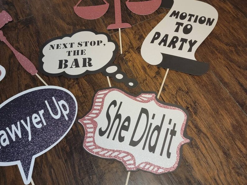 Law School Graduation Prop Set Law Party Law School Party - Etsy