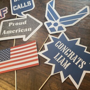 Airforce Graduation Prop Set, Military School Party, Military ...