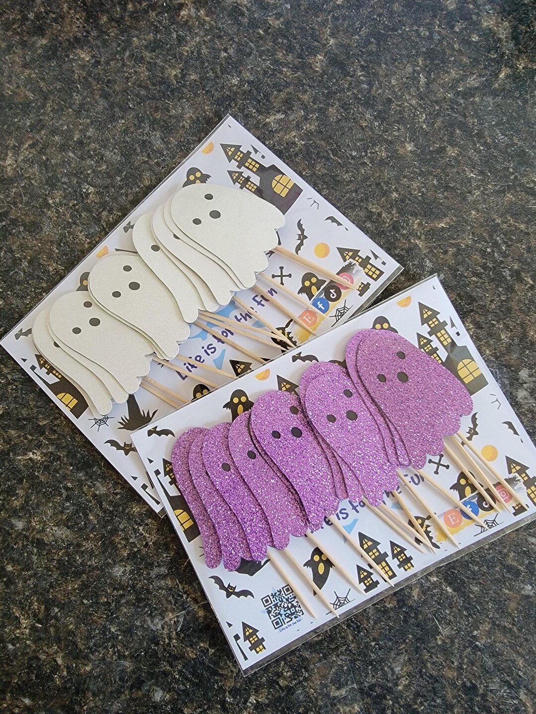 Ghost Cupcake Toppers, 12 Count, Boo I'm Two, Halloween Party ...