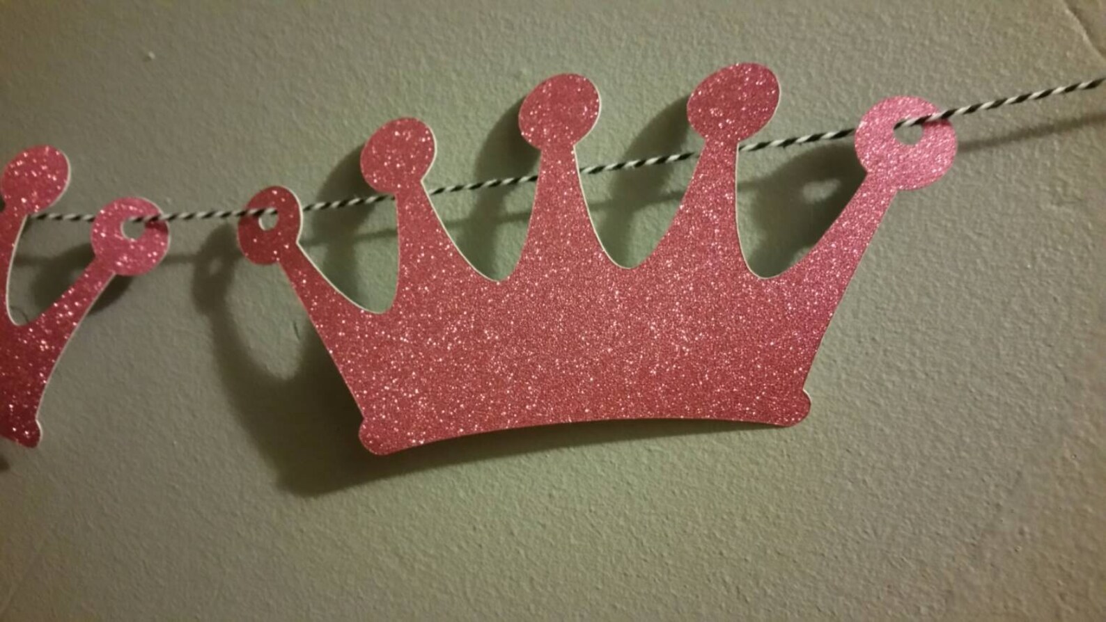 Princess Party Banner Princess Crown Banner Crown Banner - Etsy