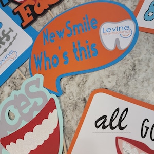 Braces Prop Set, Smile Journey Celebration, Orthodontic Party Supplies ...