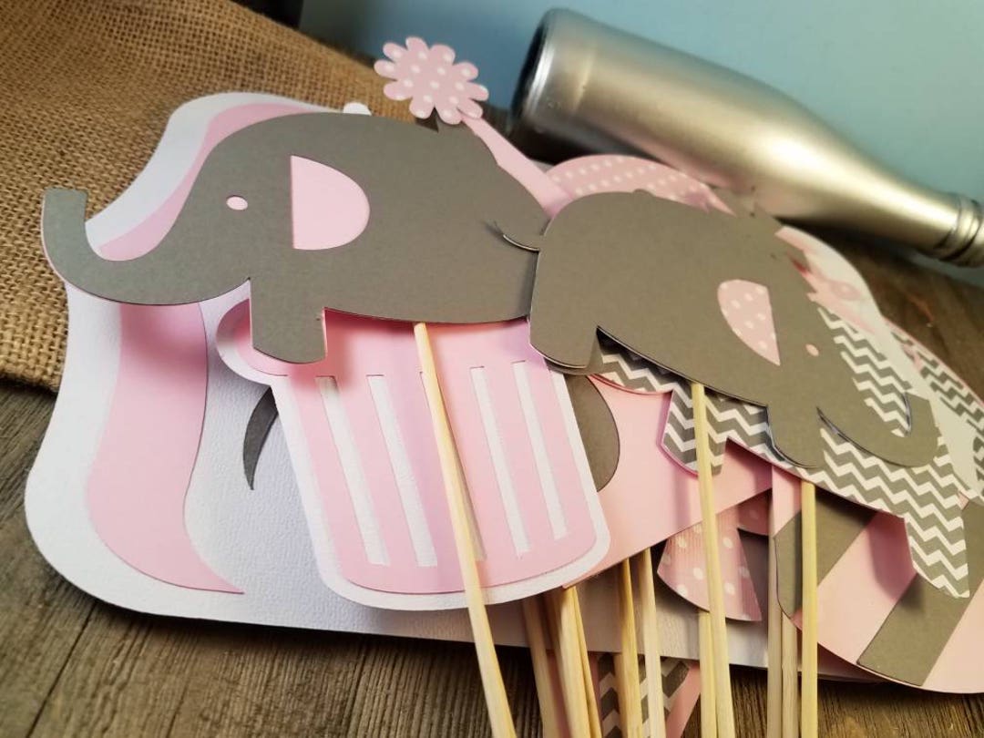 Elephant Birthday, Elephant Theme Party Decorations Gender Neutral ...