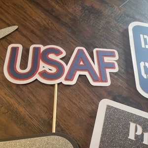 Airforce Graduation Prop Set, Military School Party, Military ...