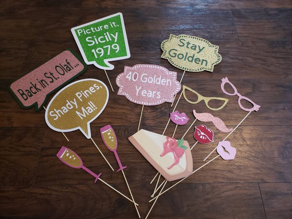 Golden Girls 40th Birthday Party, 30th 50th 60th Birthday, Golden Girls ...