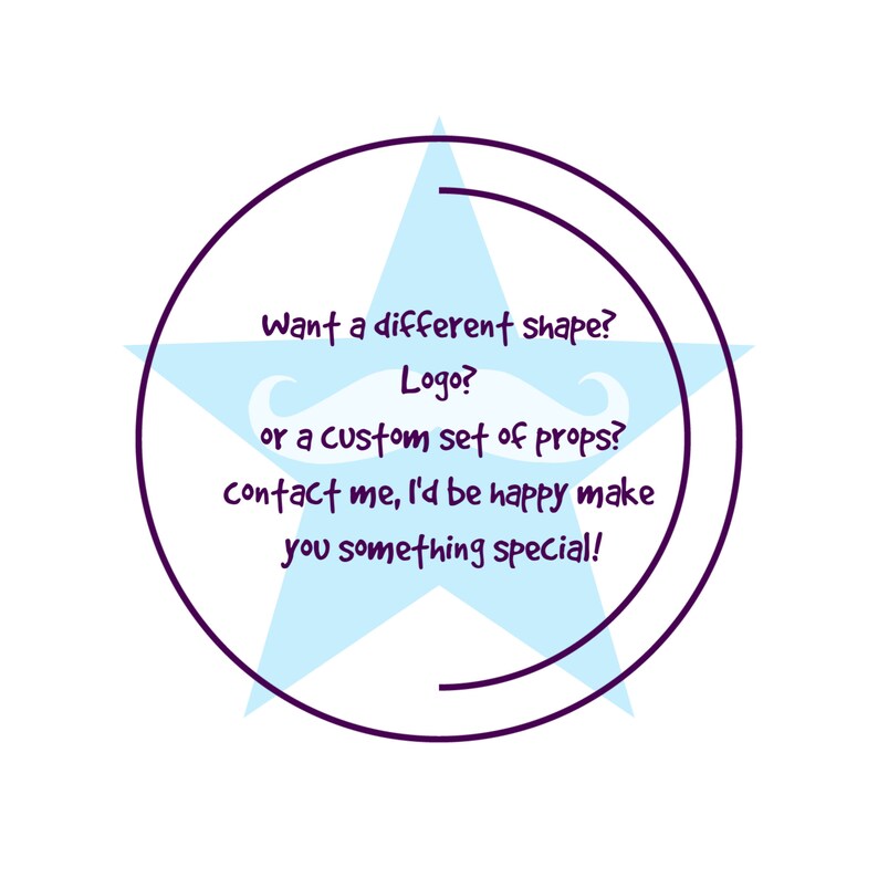 Custom Sign Custom Photo Props Word Bubble Photo Prop | Etsy