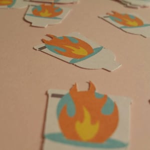 Chili Cook Off Hot Sauce Flaming Toilet Funnyparty - Etsy