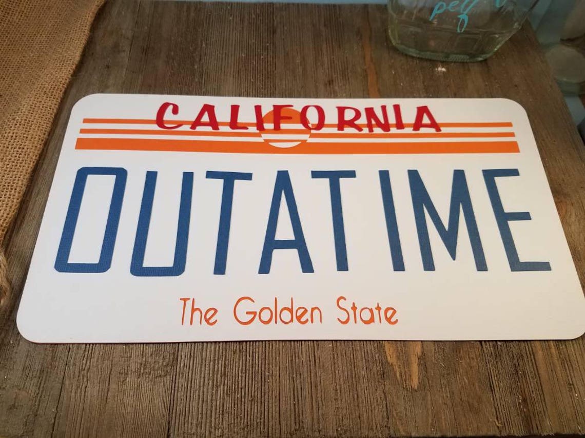 Back to the Future Party Sign, Back to the Future Decotrations ...