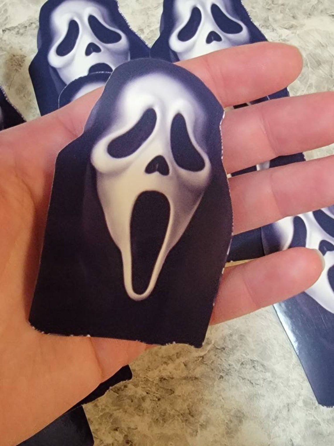 Scream Stickers Ghost Face Stickers Halloween Stickers Kids - Etsy