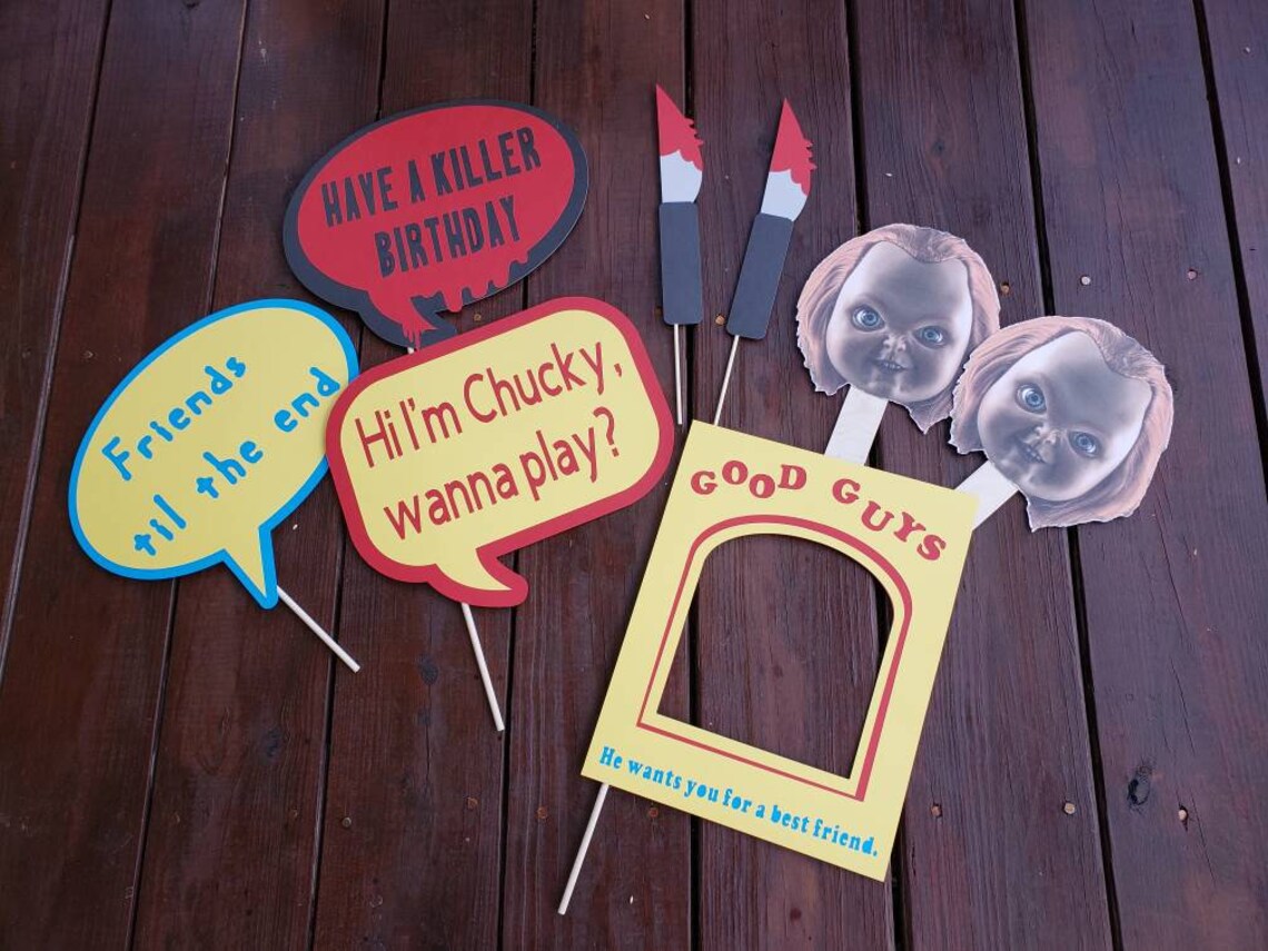 Chucky Party Decorations Halloween Party Decorations Horror - Etsy