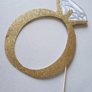 Large Diamond Ring Prop, Bachelorette Party Decor, Engaemnet Party ...