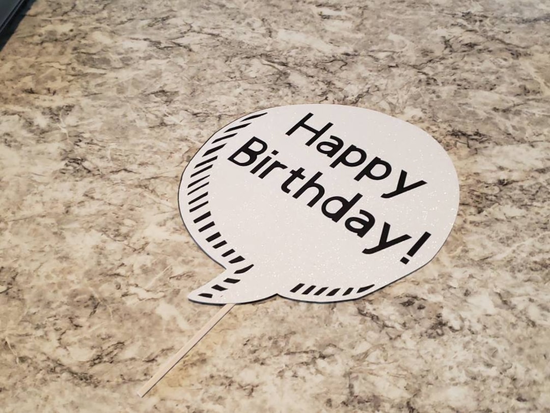Custom Birthday Photo Prop, YOUR CUSTOM TEXT, 40th Birthday, Bridal ...