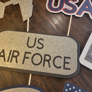 Airforce Graduation Prop Set, Military School Party, Military ...