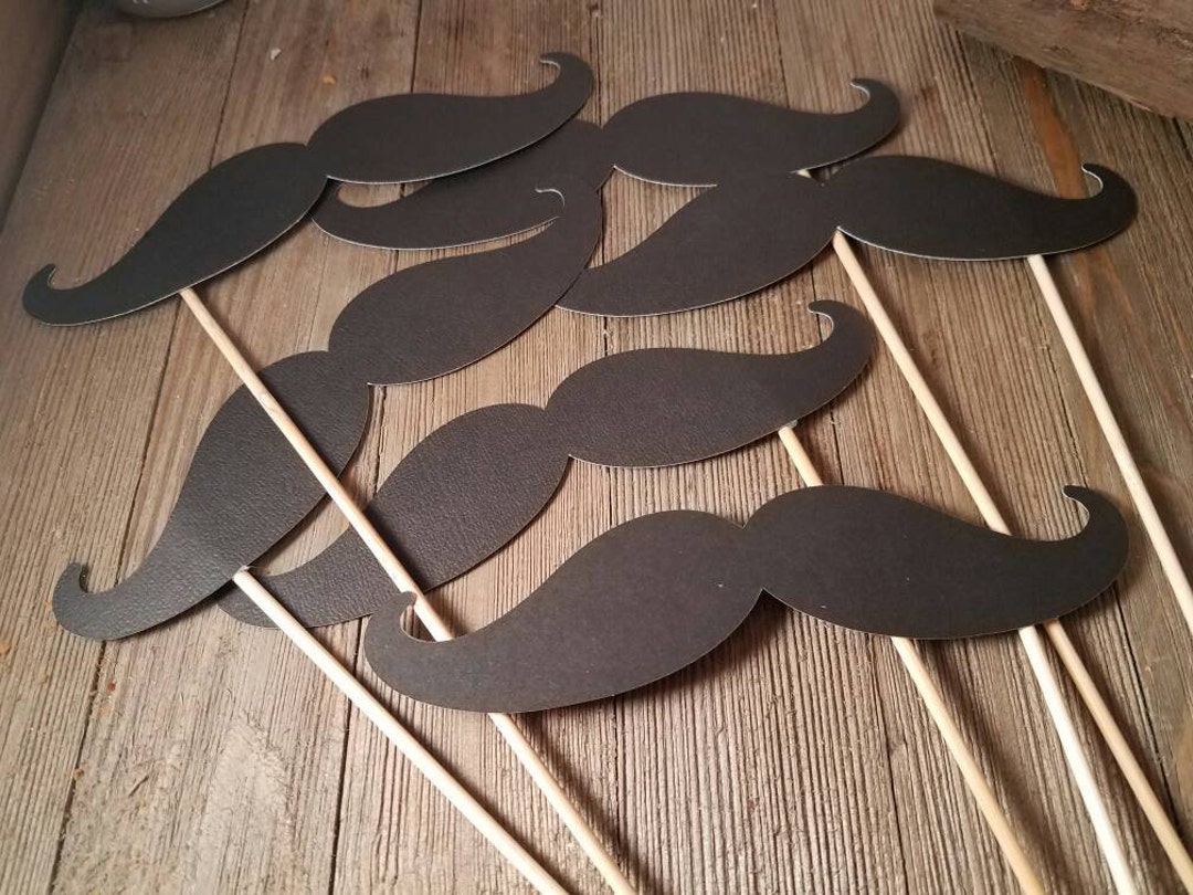 Mustache Photo Props, Birthday Photo Props, Custom Photo Booth Props ...