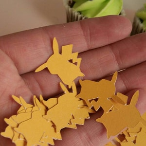 Pikachu Confetti, Pokemon Party Decorations, Video Game Party Decor ...