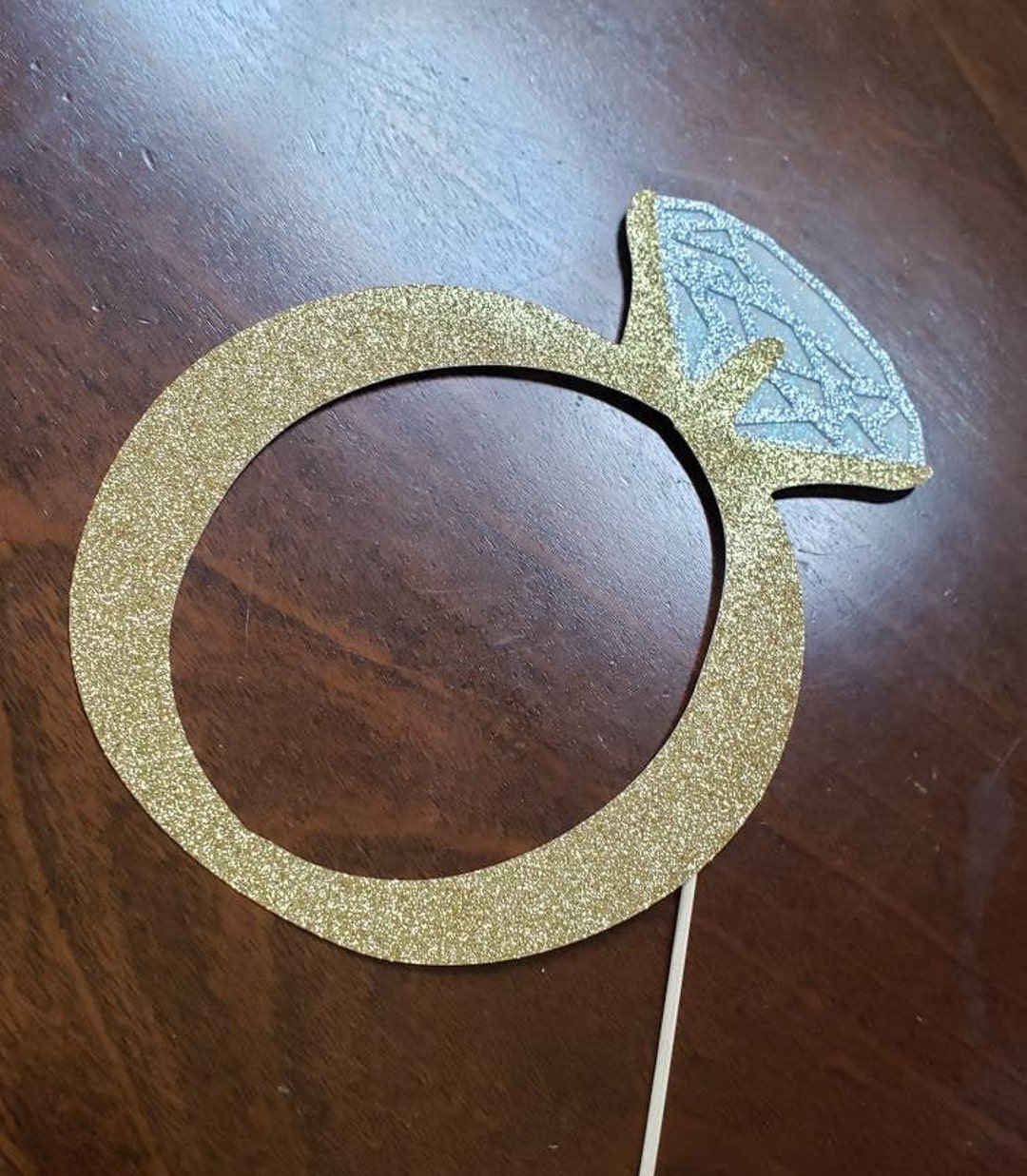 Large Diamond Ring Prop, Bachelorette Party Decor, Engaemnet Party ...