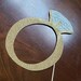 Large Diamond Ring Prop, Bachelorette Party Decor, Engaemnet Party ...