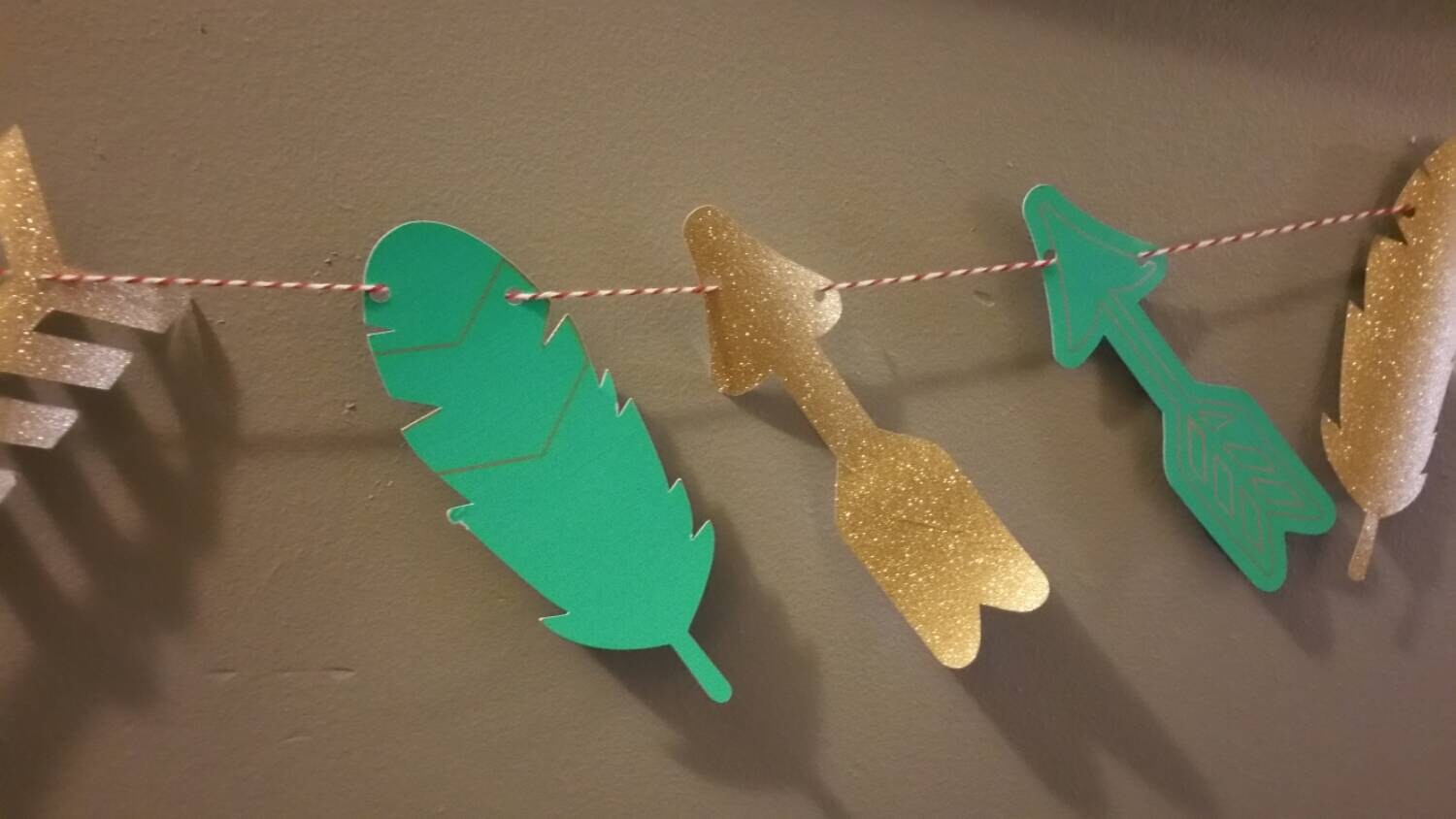 Boho Party Decorations Boho Decor Boho Banner Arrows and - Etsy