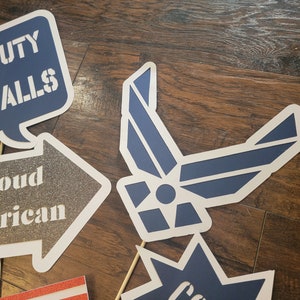 Airforce Graduation Prop Set, Military School Party, Military ...