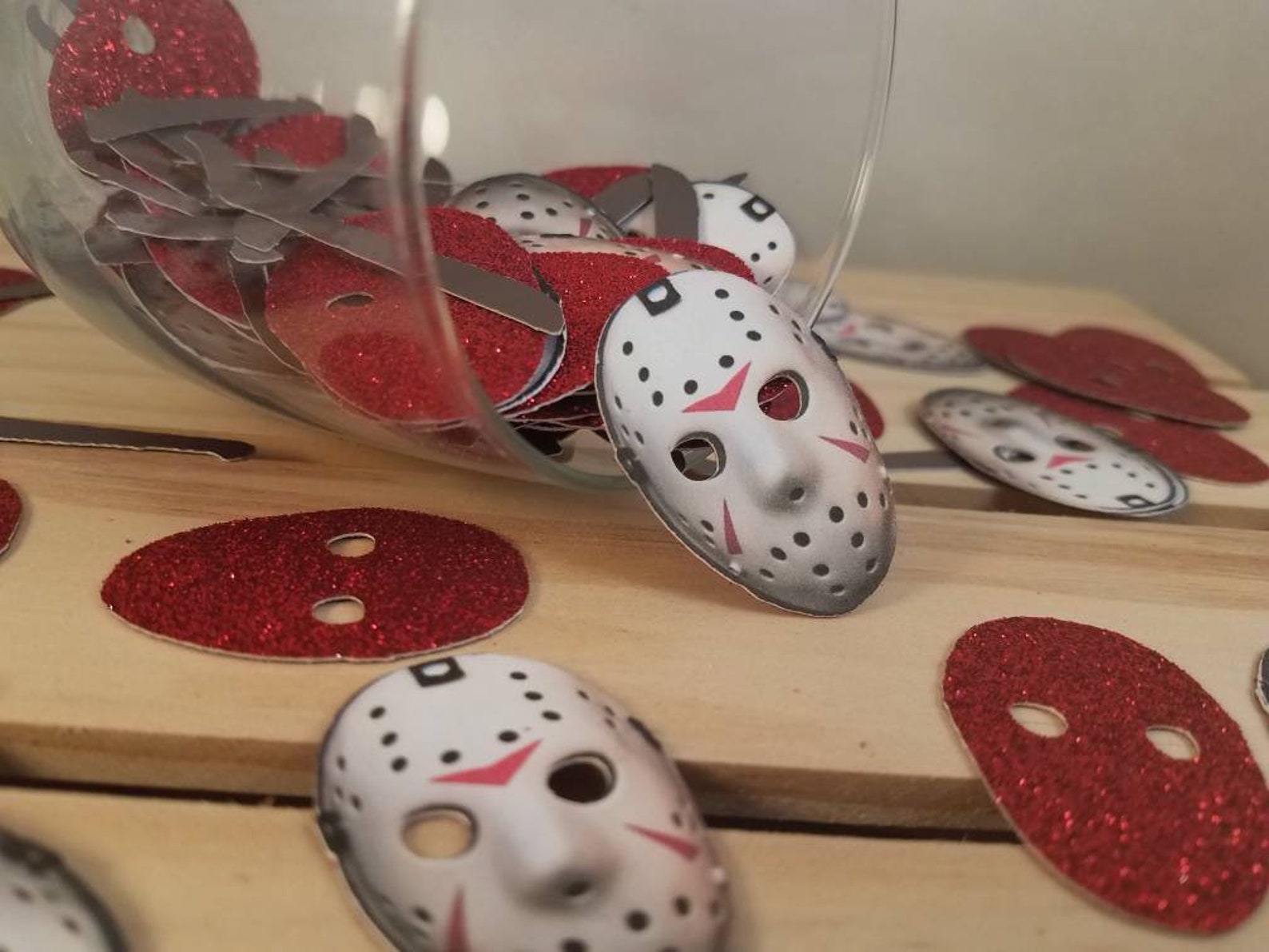 Friday the 13th Confetti Jason Birthday Party Horror Party - Etsy