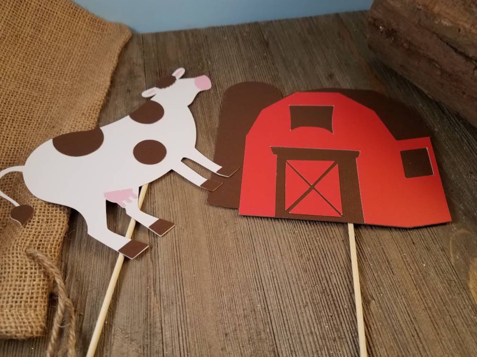 Farm birthday party farm props farm photo props farm | Etsy