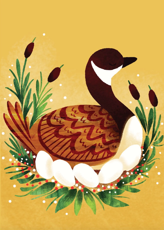Six Geese A Laying Clipart People