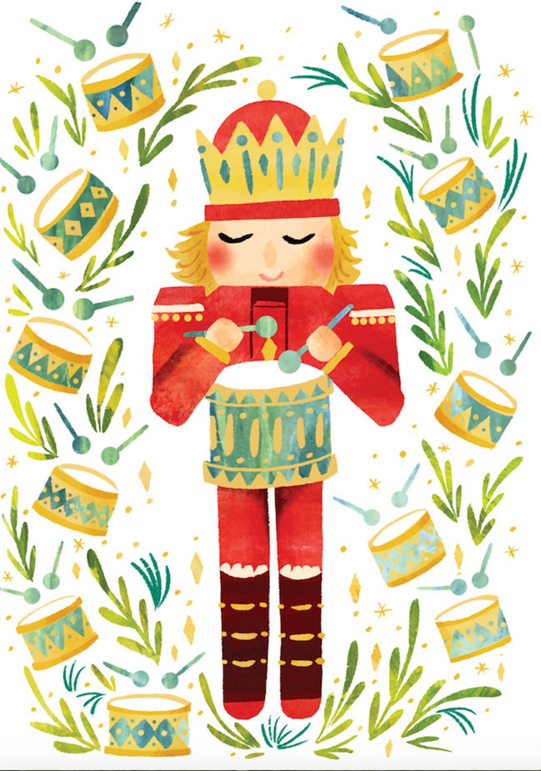 Twelve Drummers Drumming - Christmas Cards - Etsy
