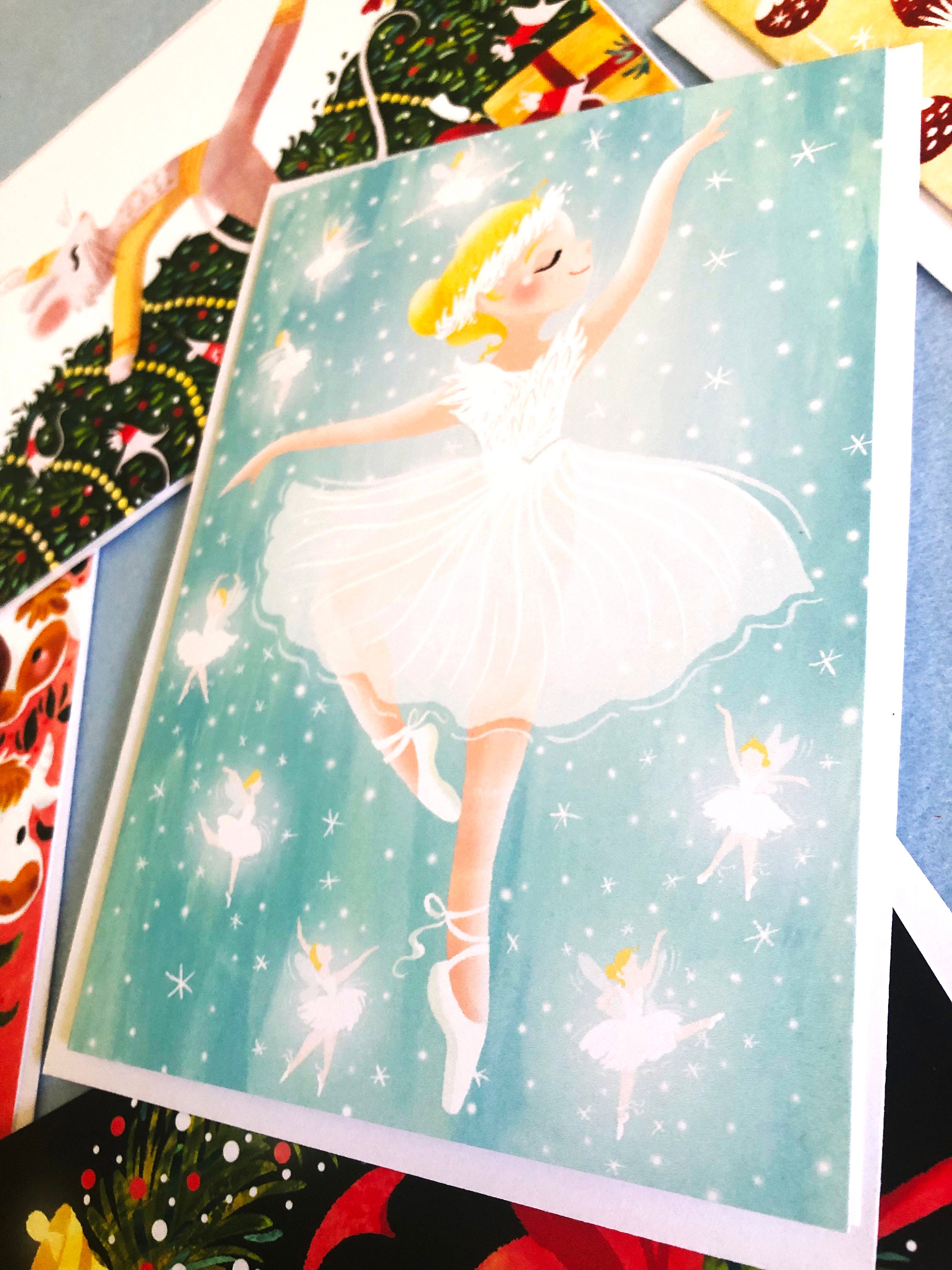 Nine Ladies Dancing - Christmas Cards - Etsy
