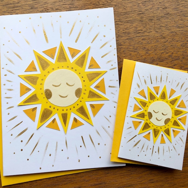 Sunshine Cards - Etsy