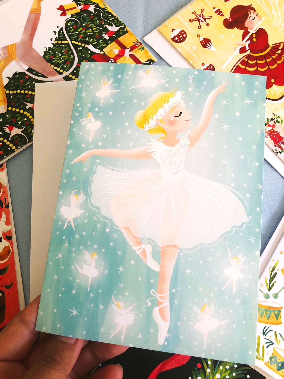 Nine Ladies Dancing - Christmas Cards - Etsy