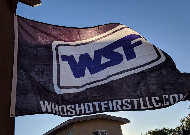 WSF Logo 3'x5' Flag | Etsy