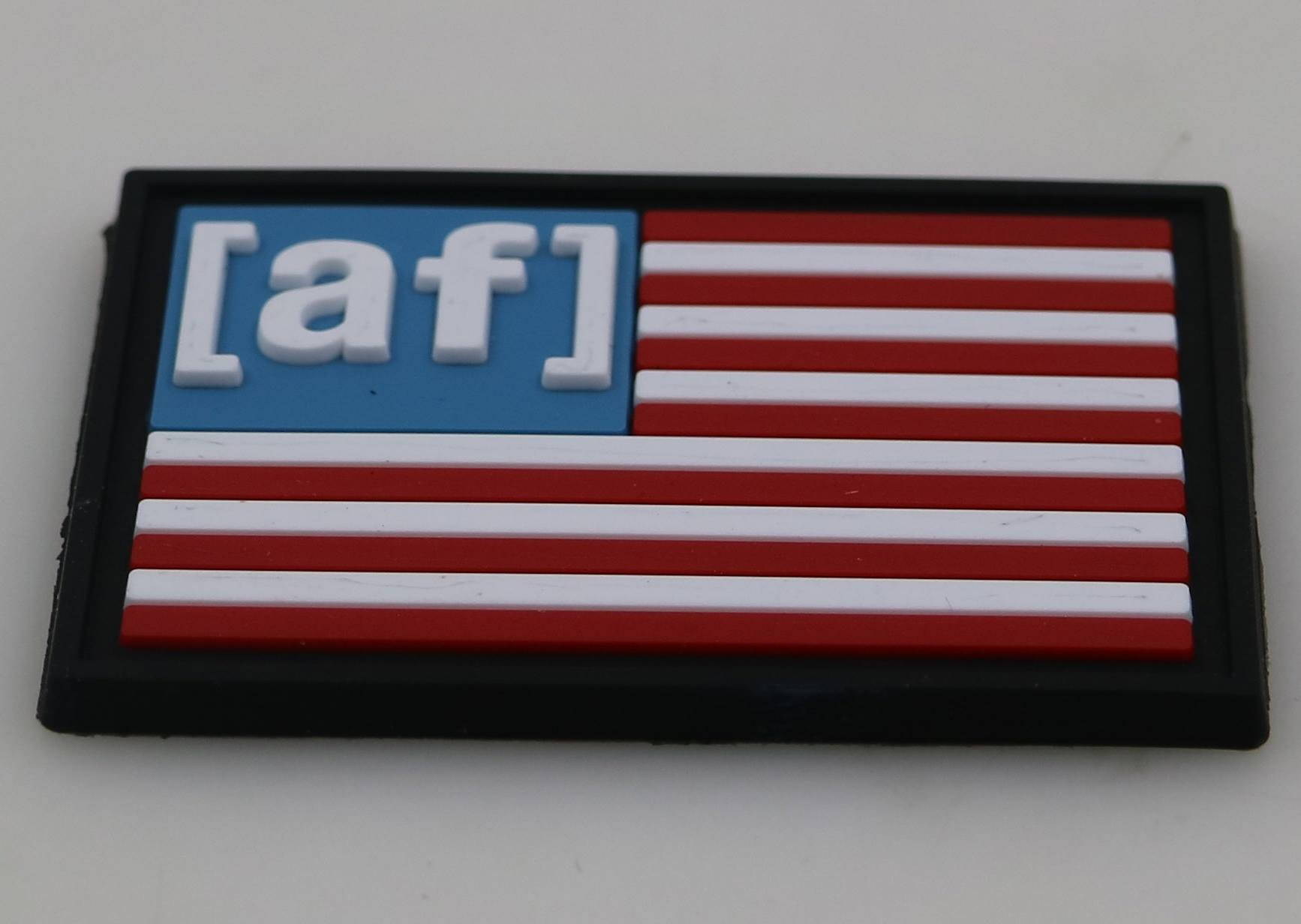 American Af Mini Pvc American Flag Patch