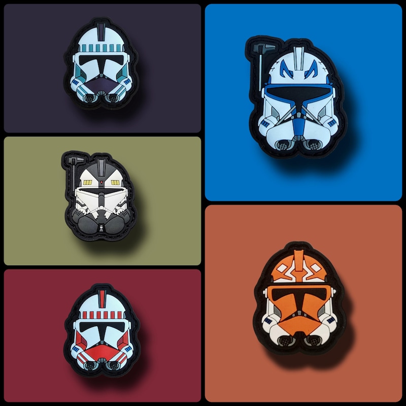 Trooper Helmet Patch - Etsy