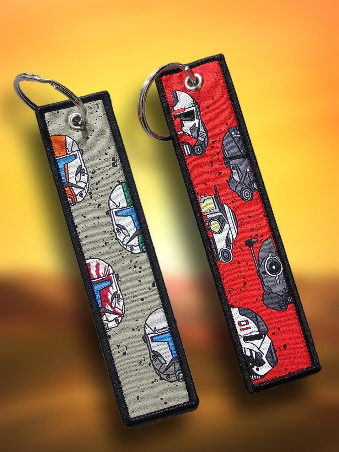 Bad Batch Delta Squad Keychain - Woven Luggage Flight Tag - Star Wars ...