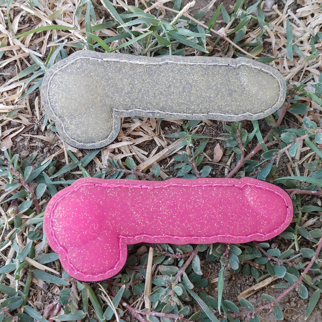 PVC Glitter Peckers Peen Penis Novelty Tactical Morale Patches Funny ...